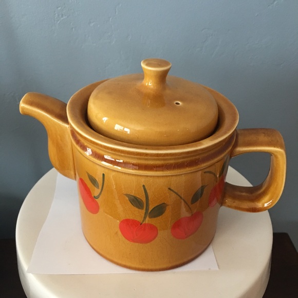 Arthur Wood | Kitchen | Arthur Wood Vintage Cherry Teapot | Poshmark